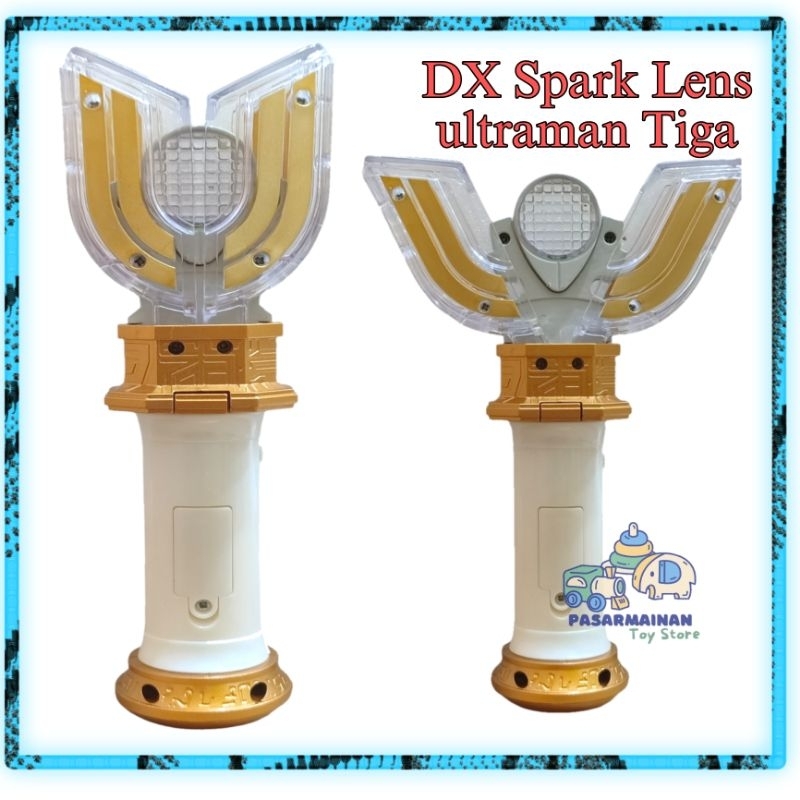 Jual Mainan Senjata Ultraman Tiga Dx Spark lens Ada Suara dan lampu ...