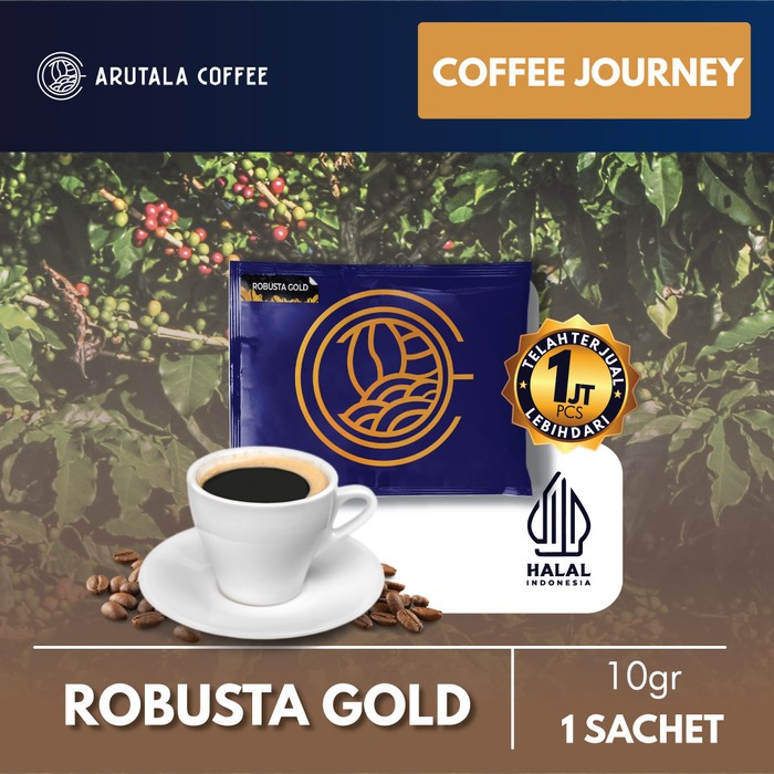 Jual ARUTALA Coffee Journey - Robusta Gold (1 Pcs - 10gr) | Shopee ...