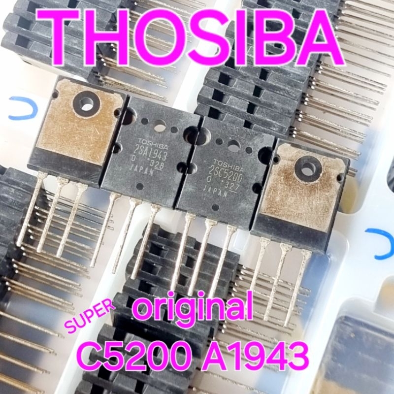 Jual TRANSISTOR THOSIBA 5200/1943 SUPER ORI JAPAN | Shopee Indonesia