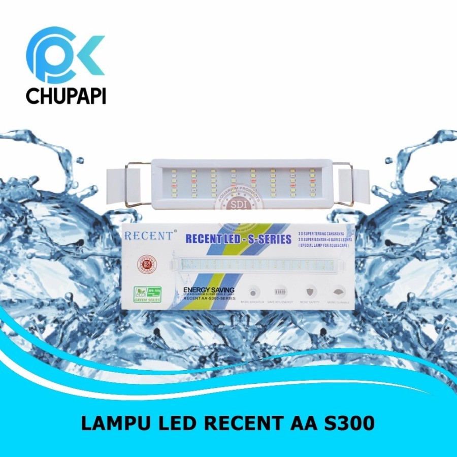 Jual Lampu Led Aquarium Aquascape Akuarium Gantung RECENT AA S300 ...