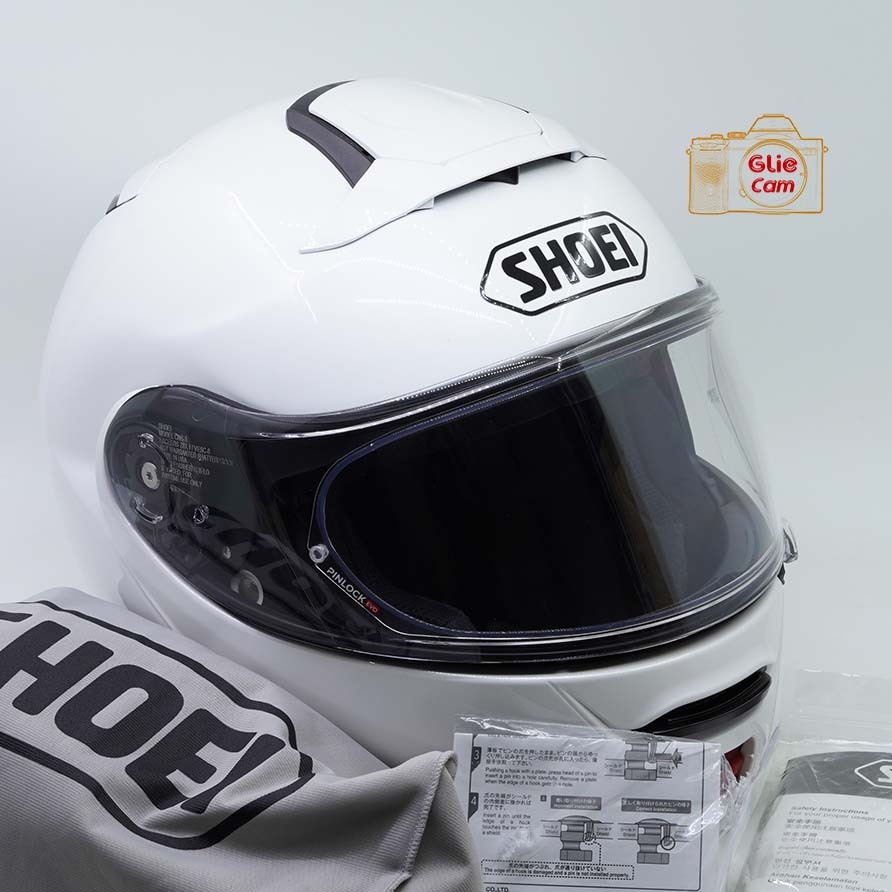Jual Helm Shoei Neotec 2 Luminouse White L | Shopee Indonesia
