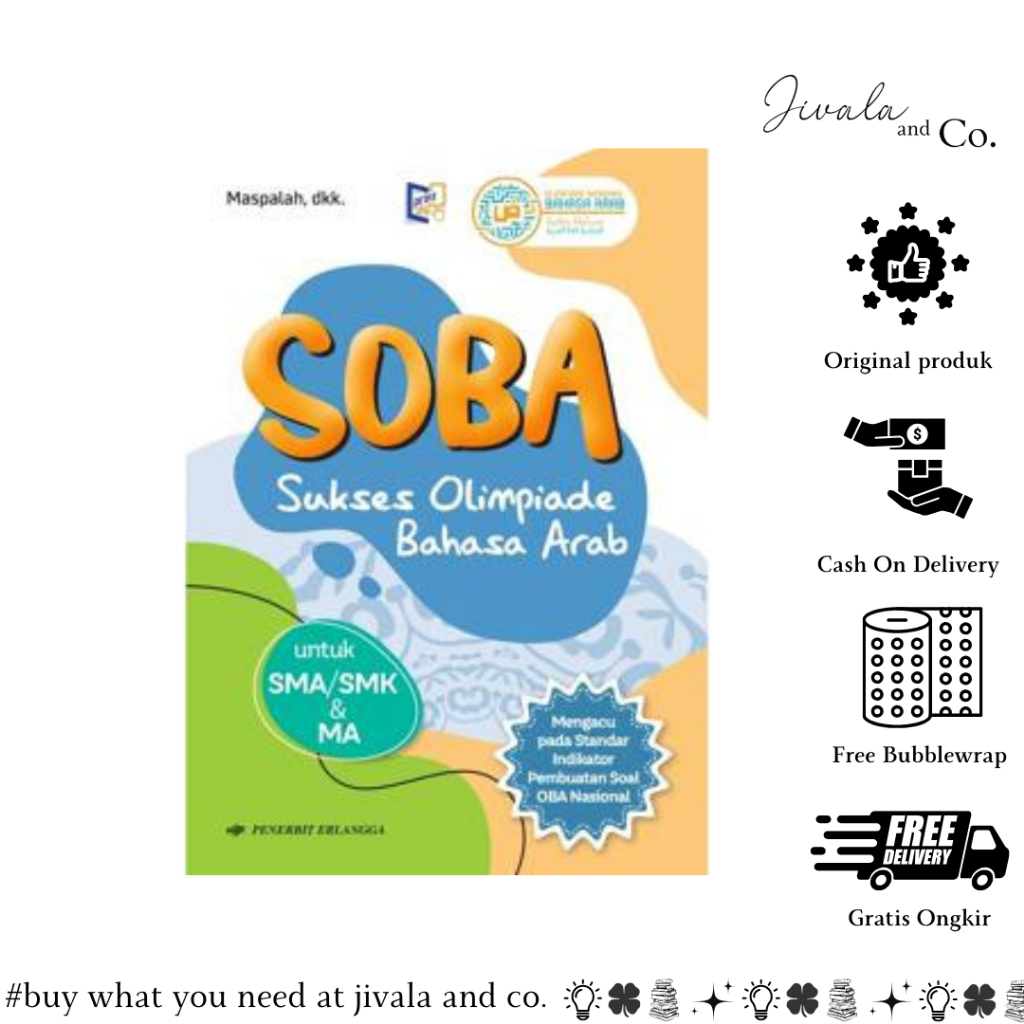 Jual SOBA (SUKSES OLIMPIADE BAHASA ARAB) UNTUK SMA/SMK/MA | Shopee ...