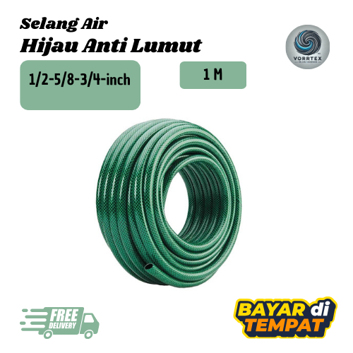 Jual SELANG AIR 20 METER 1/2 5/8 3/4 INCH SERAT BENANG SELANG AIR CUCI MOTOR MOBIL SELANG AIR ...