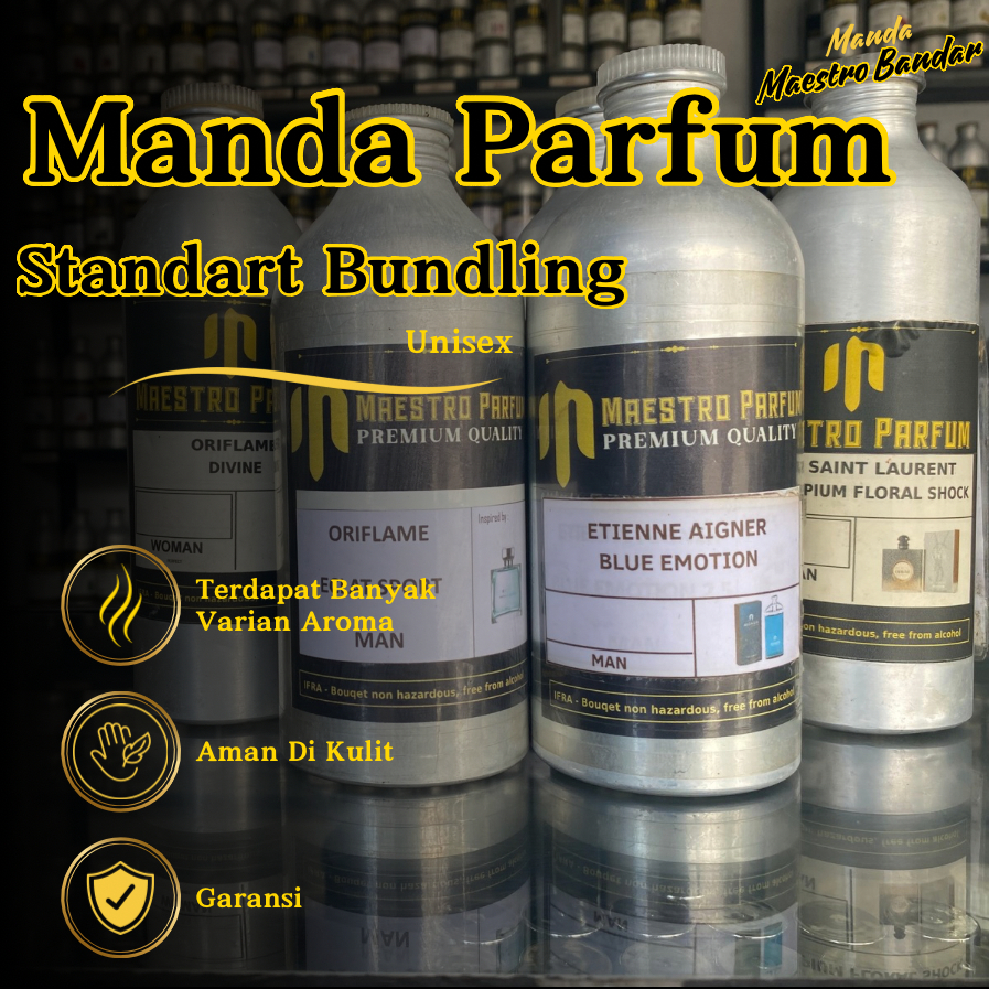 Jual Manda Parfum Standart Bundling (1 Botol 30ML+Free 1 Botol 30ML) | Shopee Indonesia