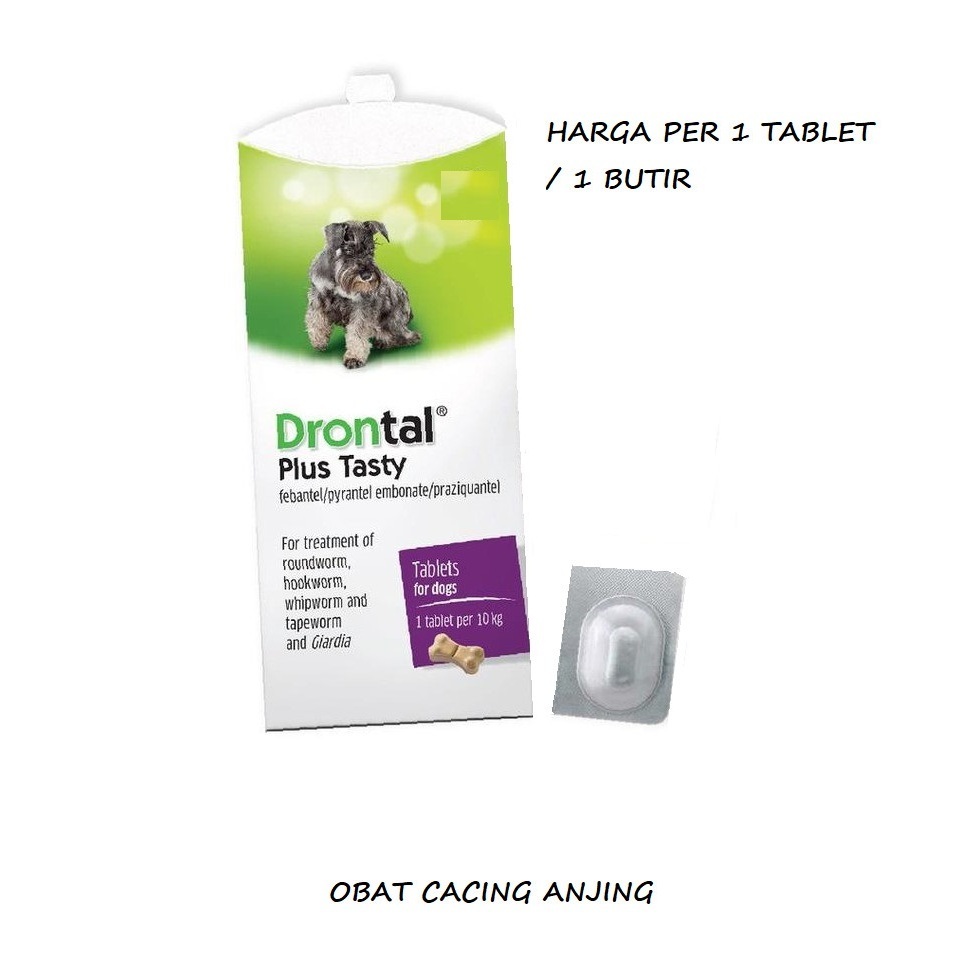 Jual Obat Cacing Anjing Kucing Tablet / Cair - Tapeworms Roundworms ...
