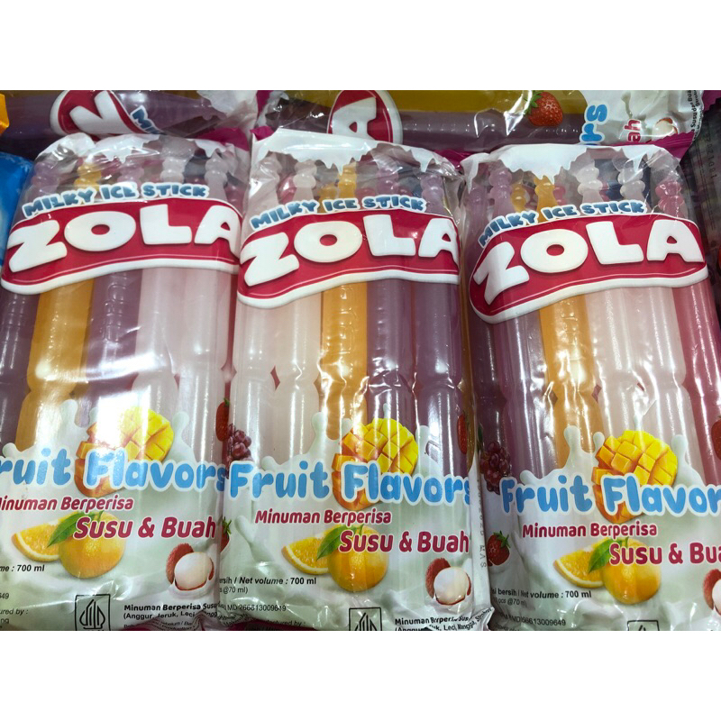 Jual [ZOLA] Milky Ice Stick (1 Pak isi 10 Pcs) | Shopee Indonesia