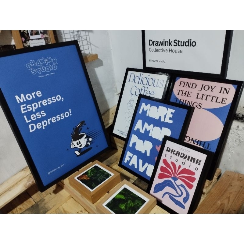 Jual Bingkai Poster Kayu A2 ( 42X60 cm ) | Shopee Indonesia