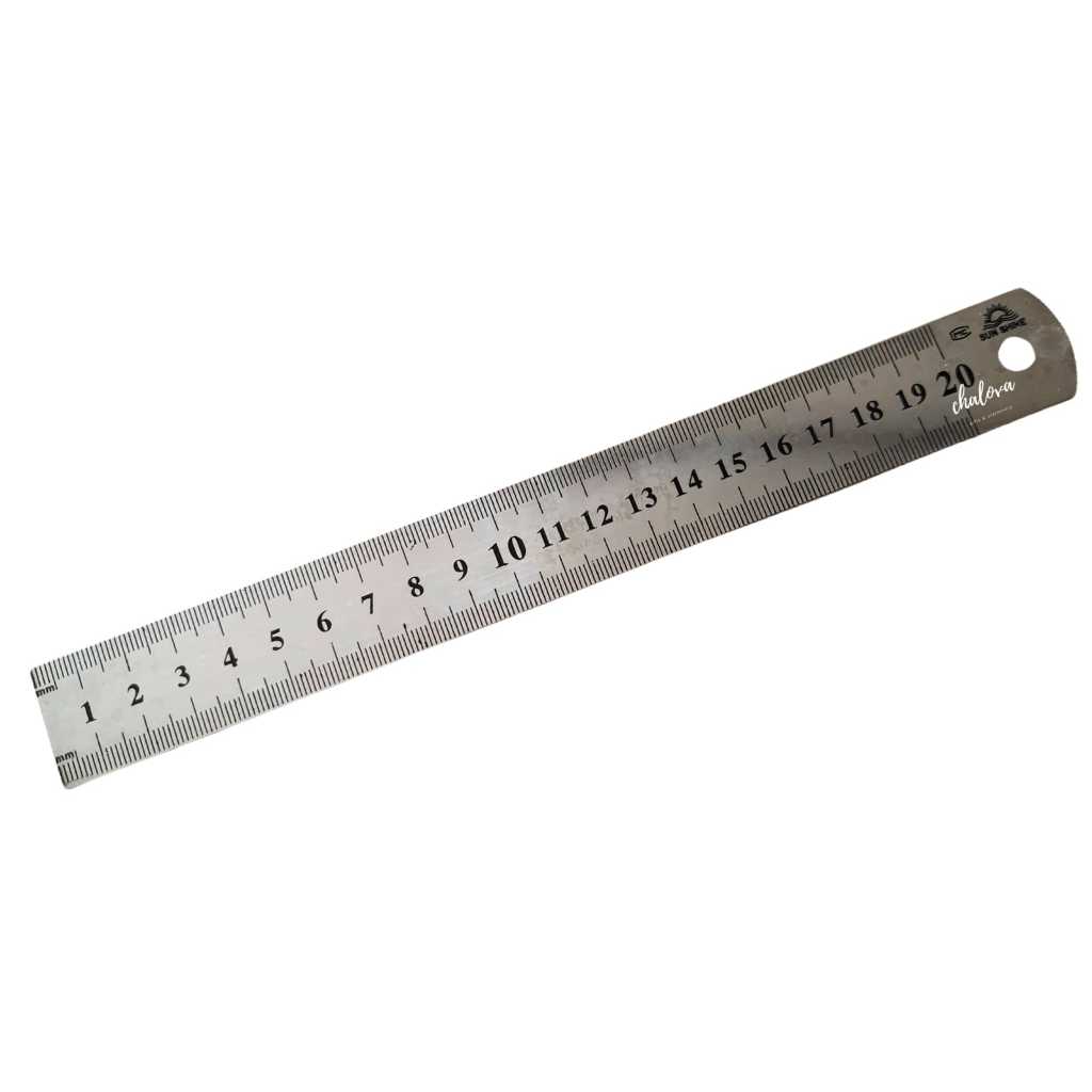 Jual [PCS] PENGGARIS BESI 20 CM / STAINLESS STEEL RULER / PENGGARIS BAJA / PENGGARIS SEDANG ...