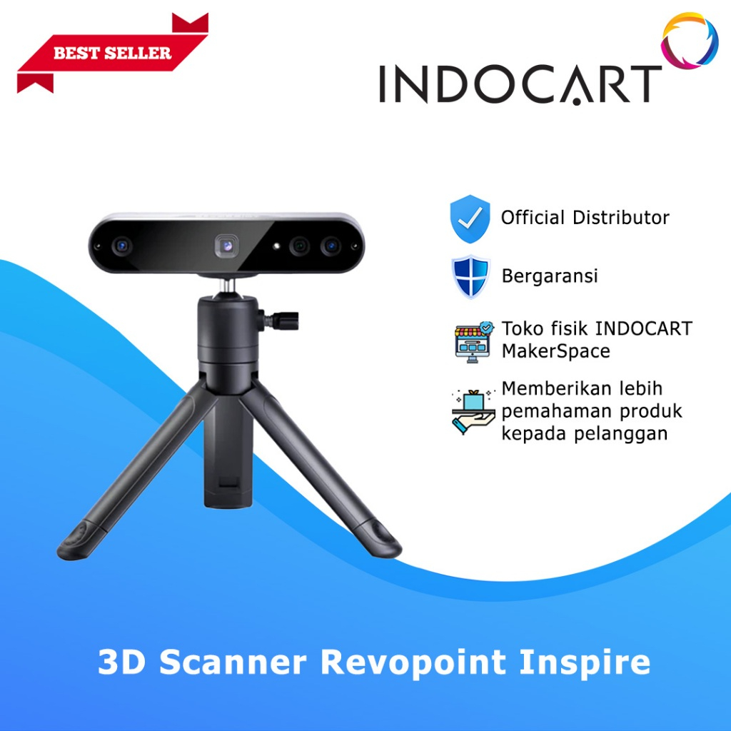 Jual 3D Scanner Revopoint INSPIRE Pocketable Design 3D Scanner ...