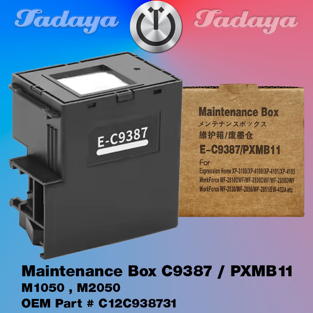 Jual Maintenance Box C9387 PXMB11 Chip Reset 9387 / Busa pembuangan ...