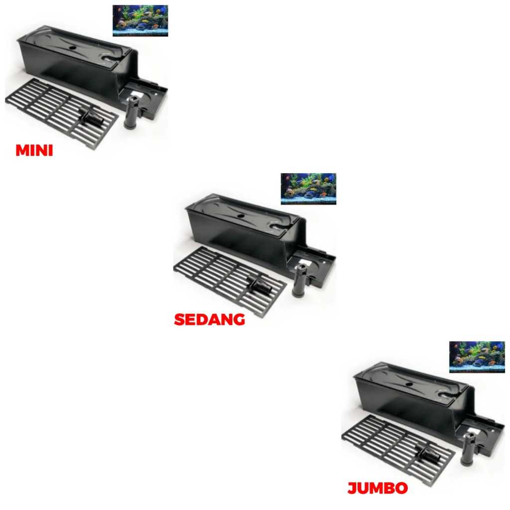 Jual BOX FILTER KOSONG MINI SEDANG JUMBO Boks Wadah Talang Kotak Atas ...
