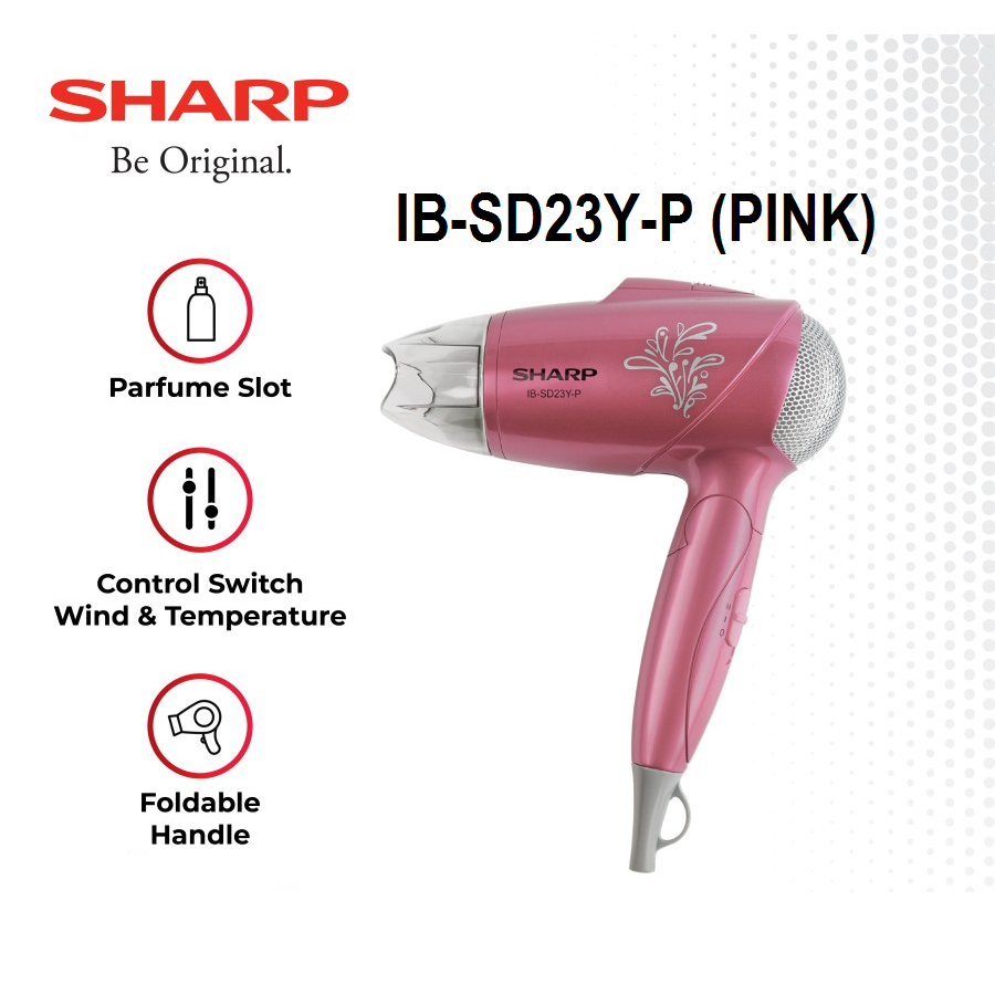 Jual SHARP IB-SD23Y-N IB-SD23Y-P HAIR DRYER PENGERING RAMBUT | Shopee Indonesia