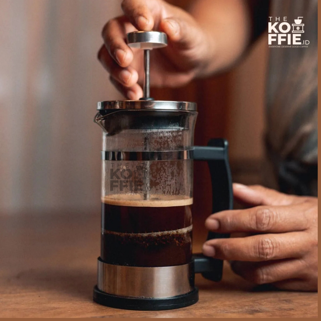 Jual FREE mystery Gift! French Press Coffee Maker Pot 600 ml press kopi ...