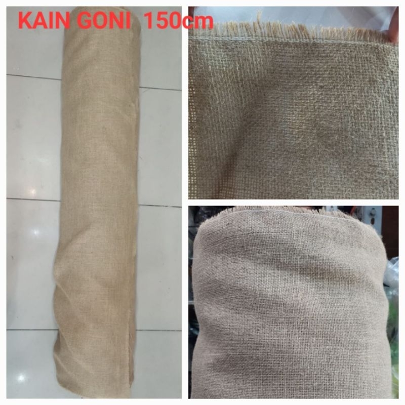 Jual KAIN GONI LEBAR BESAR 150CM HARGA PER METER ( 100 x 150cm ...