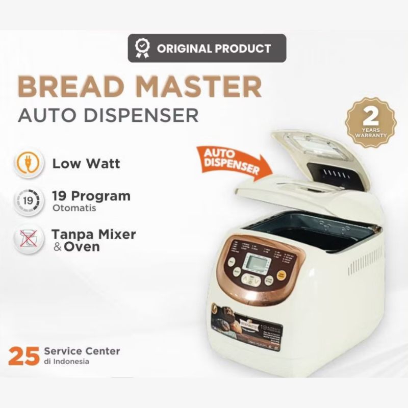 Jual NEOZEN BREAD MASTER Auto Dispenser Bread Maker Alat Pembuat Roti ...