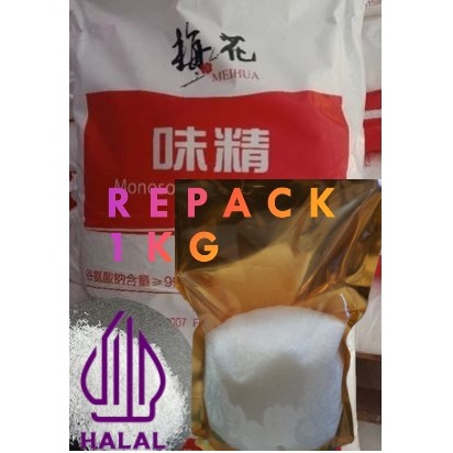 Jual MSG/Micin/vetsin/penyedap, curah/repack 1kg dan 500gram | Shopee ...