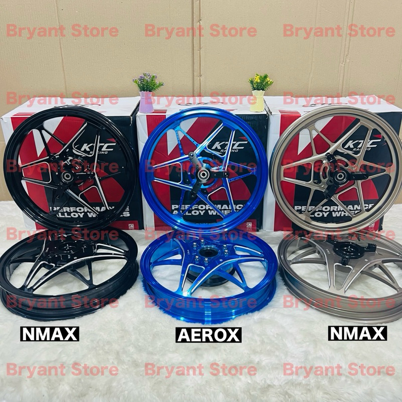 Jual VELG KTC RACING TOPAZ 185x14 & 215x14 NMAX OLD NMAX NEW NEO TURBO ...