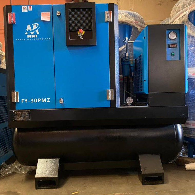 Jual SCREW AIR COMPRESSOR INVERTER 16 BAR 4 IN 1 MMI/KOMPRESOR UDARA ...