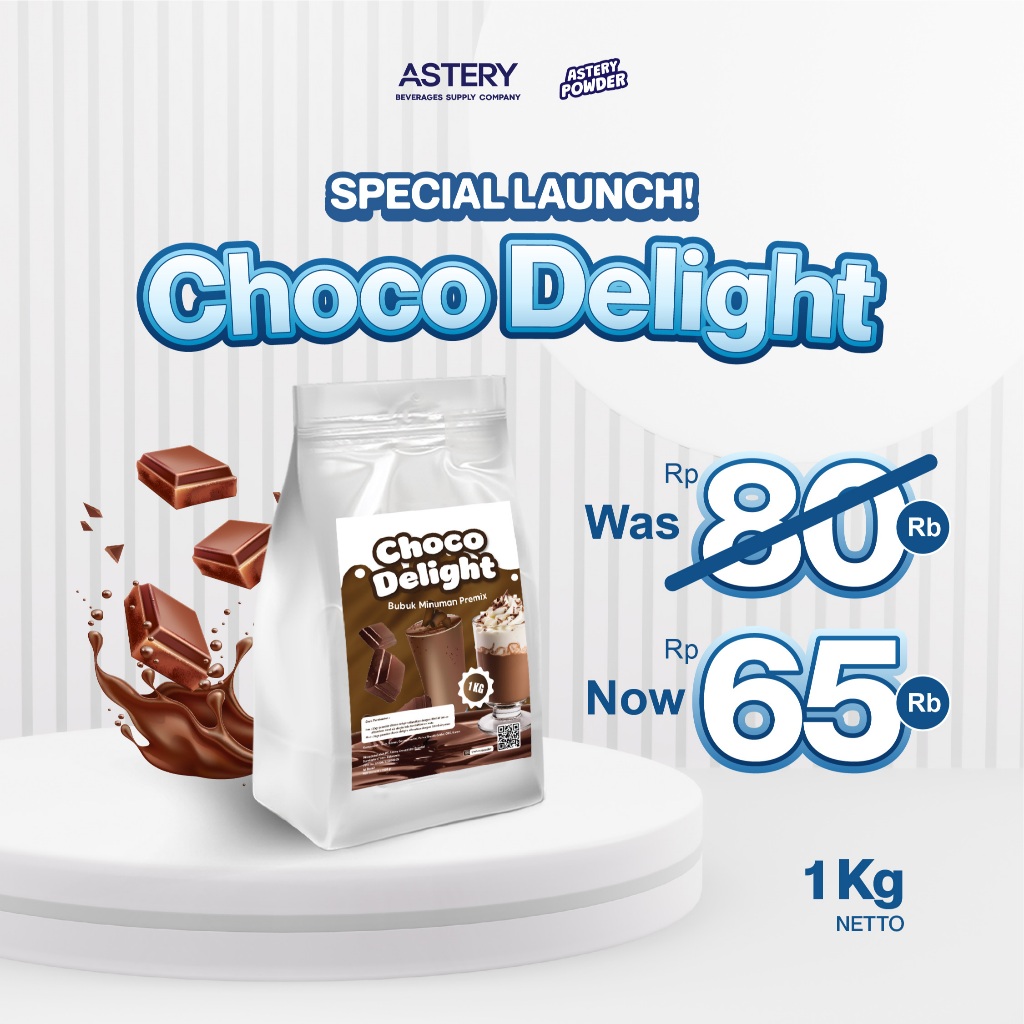 Jual Astery Powder Choco Delight - 1 KG Bubuk Minuman Premix / Bubuk ...