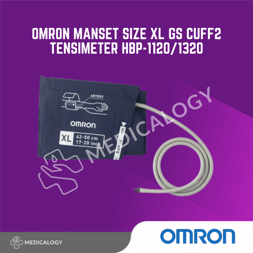Jual Omron Manset Size XL GS CUFF2 Tensimeter HBP-1120/1320 | Shopee ...