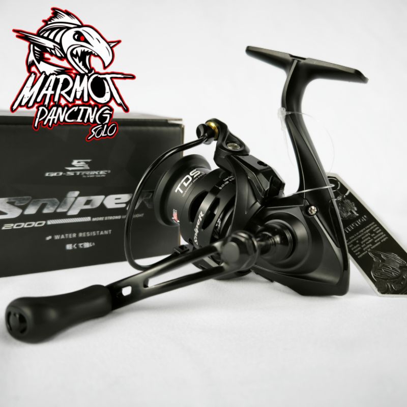 Jual REEL SPINNING GO STRIKE VERSUS SNIPER POWER HANDLE SALTWATER ...