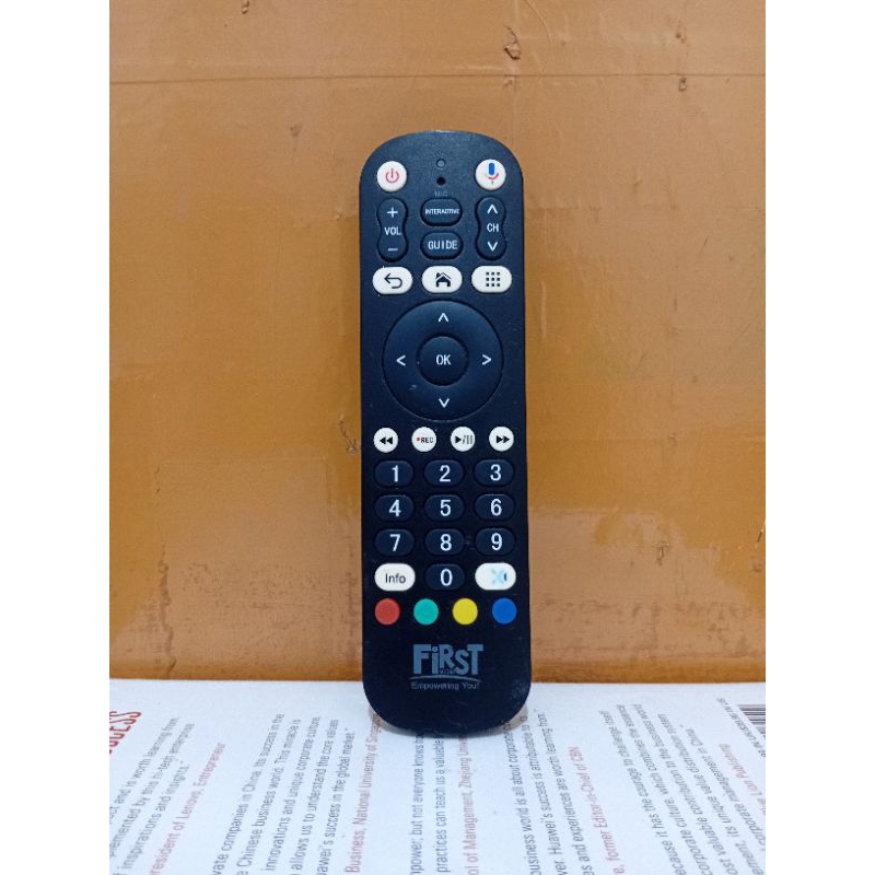 Jual REMOTE ANDROID STB FIRST MEDIA ORIGINAL | Shopee Indonesia
