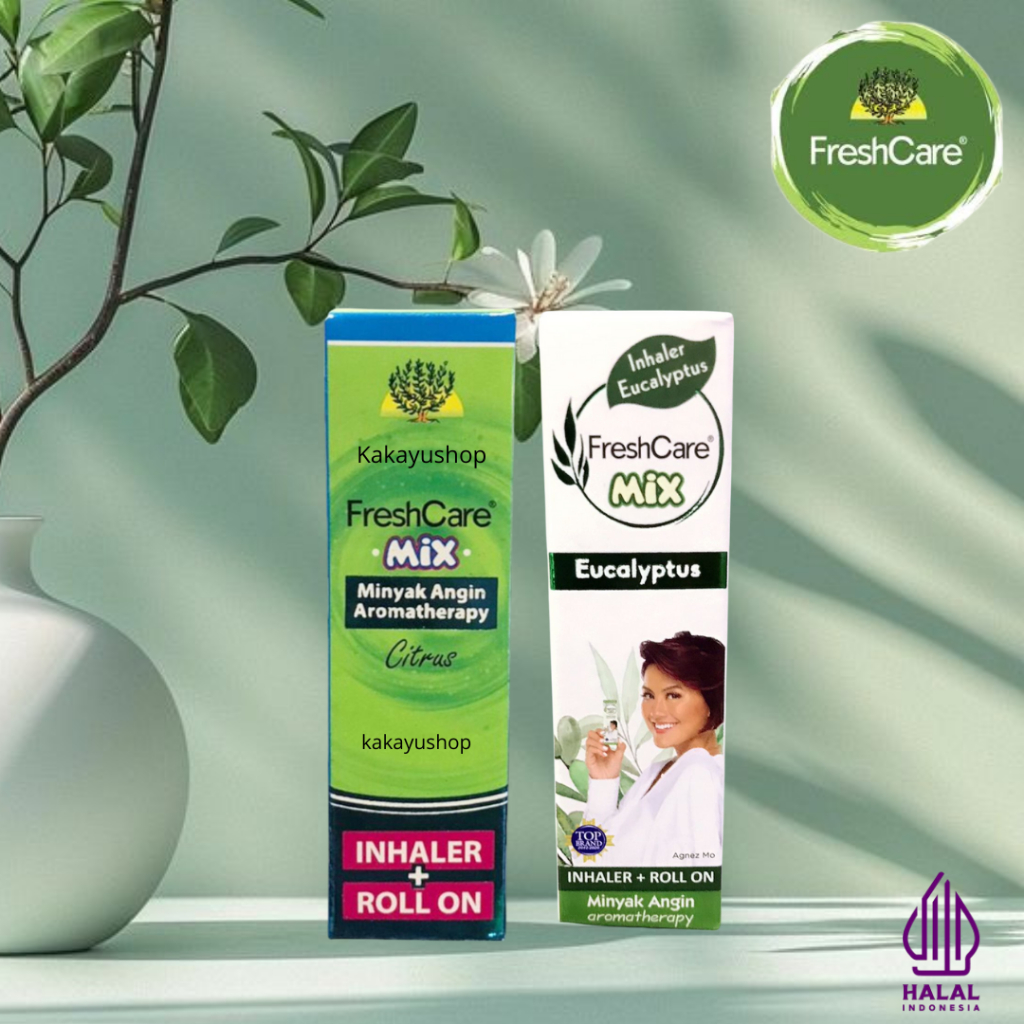 Jual FRESHCARE Mix 2 In 1 Inhaler + Roll On 5 ML | Shopee Indonesia