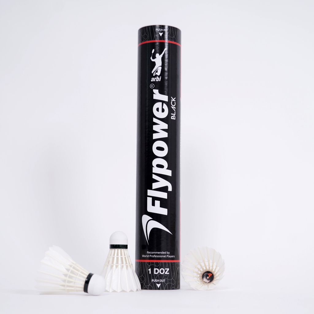 Jual Flypower Black Shuttlecock Bulutangkis Speed 77 | Kok Bulutangkis ...