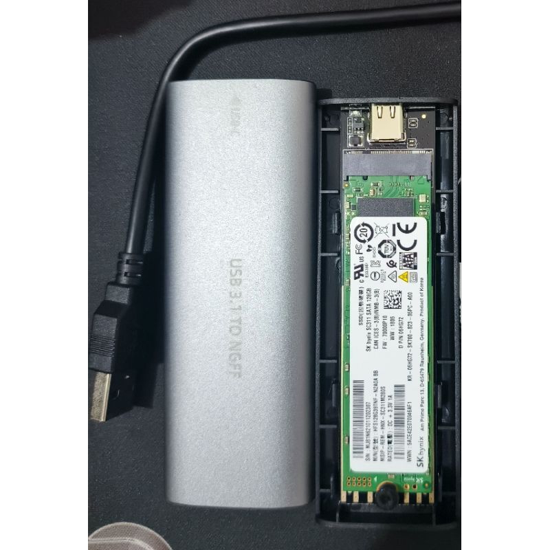 Jual SSD SKhynix 128 with enclosure | Shopee Indonesia