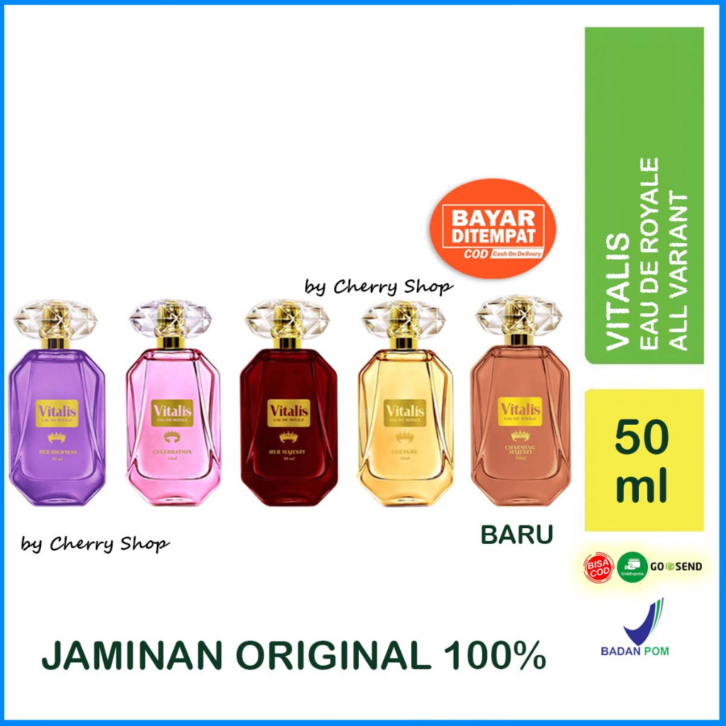 Jual [PARFUM MEWAH WANGI | 50ML] VITALIS Eau De Royale | Vitalis Eau de ...