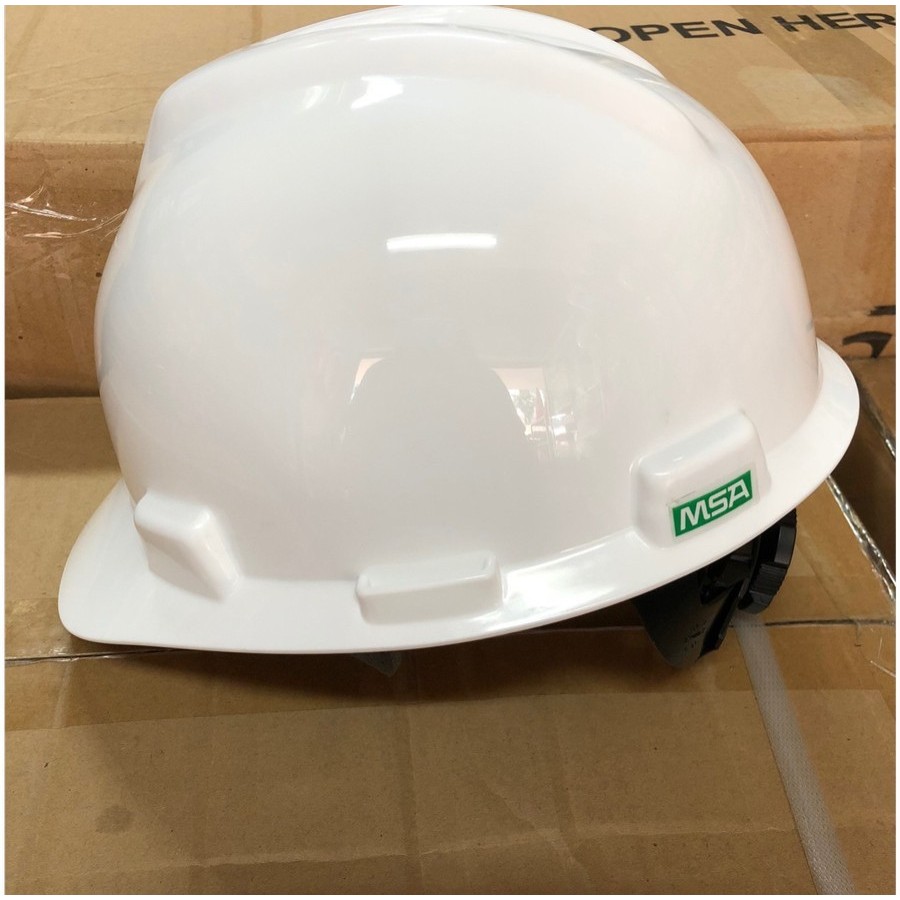 Jual Helm Proyek MSA V-GARD ORIGINAL Sarang Fastrack / Safety Helmet ...