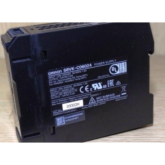 Jual S8VK-C06024 24VDC 2,5A Omron Power Supply | Shopee Indonesia