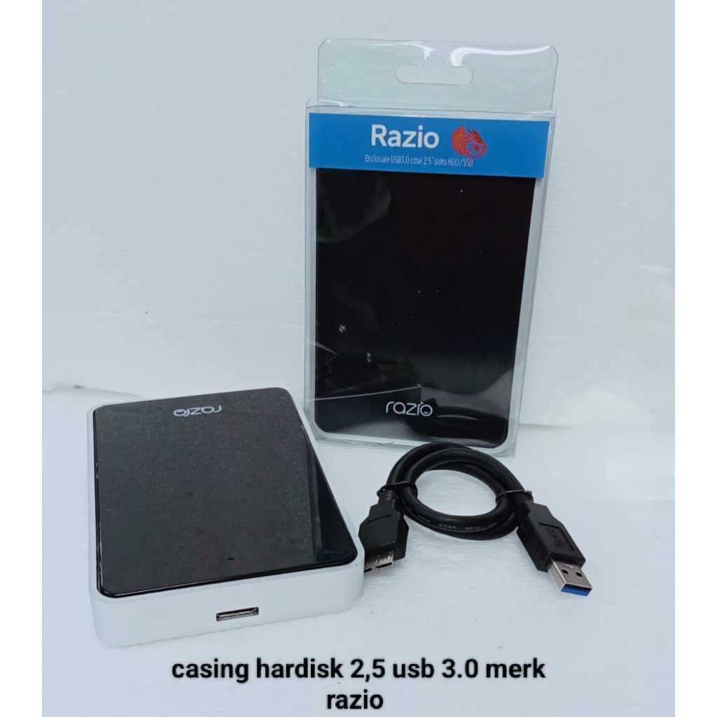 Jual casing hardisk 2,5 usb 3.0 merek razio | Shopee Indonesia