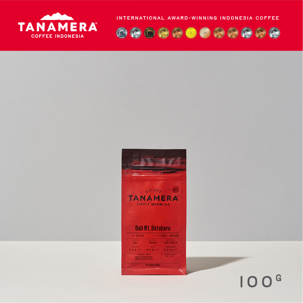Jual TANAMERA COFFEE – Bali Mt. Batukaru 100g | Shopee Indonesia