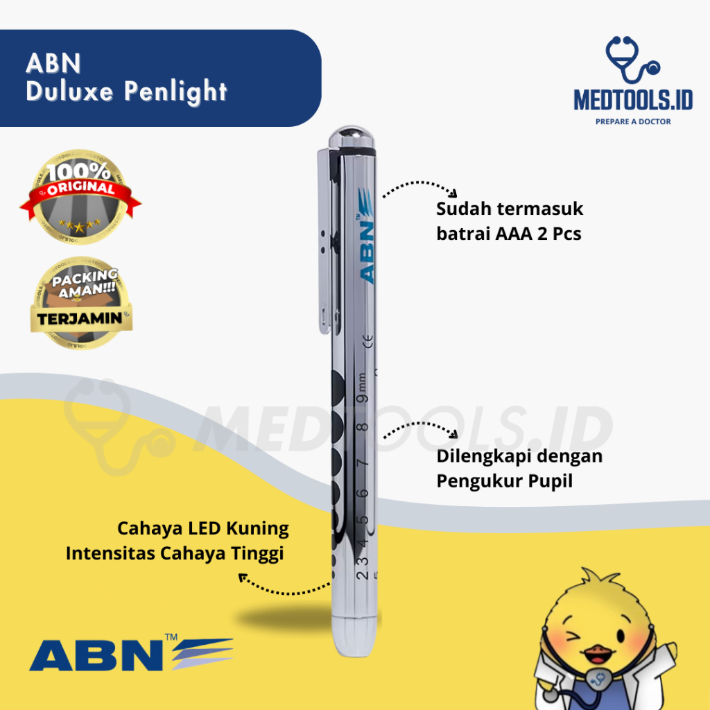 Jual ABN Deluxe Penlight (Cahaya Kuning) | Shopee Indonesia