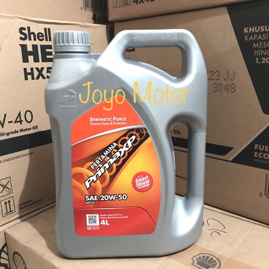 Jual Oli Mesin Pertamina Prima XP 20W-50 4 liter | Shopee Indonesia