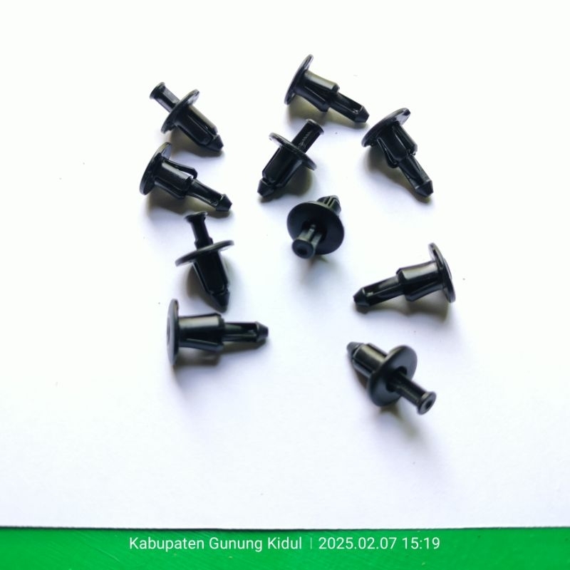Jual Baut klip Kancing Klip Rivet Body Plastik Yamaha Nmax n max matic ...