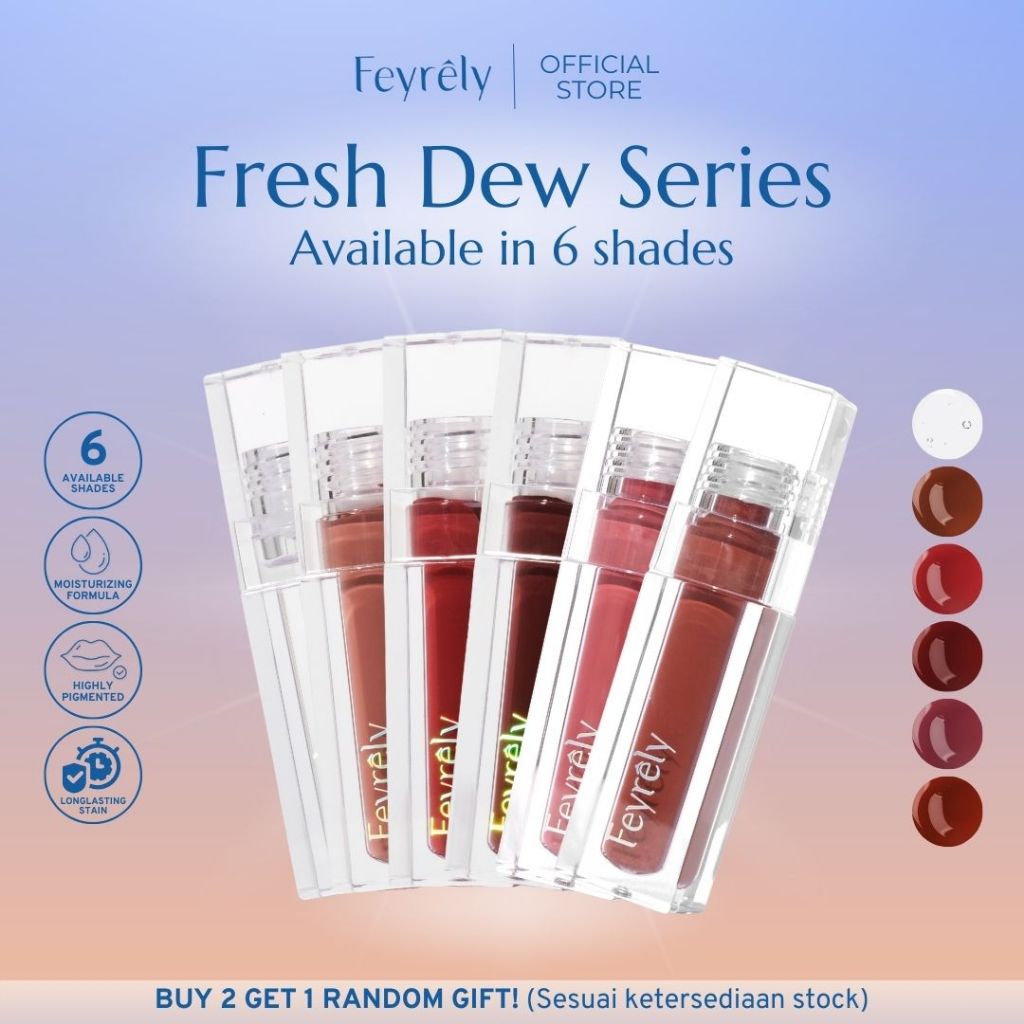 Jual FEYRELY Dew Gloss & Tint Ombre Recipe | 2-in-1 Fresh Dew Series ...