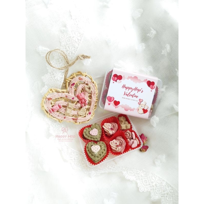 Jual Happy Hop Valentine's edition snack treats kelinci, marmut ...