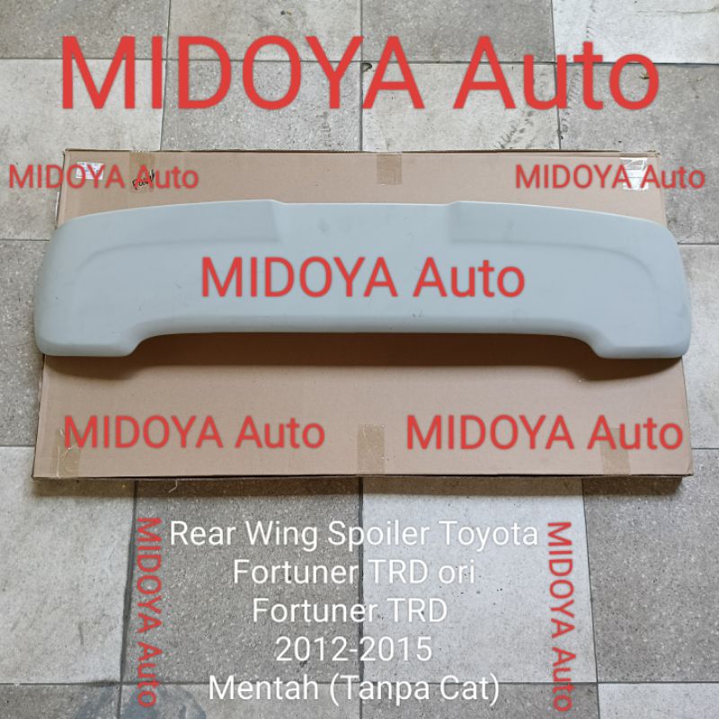 Jual Rear Wing Spoiler Toyota Fortuner TRD 2012-2015 | Shopee Indonesia