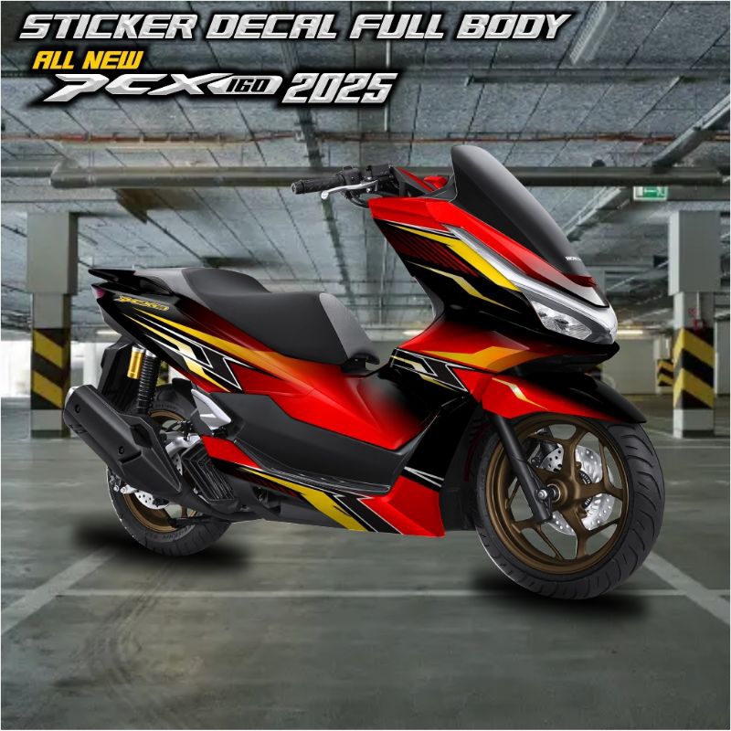 Jual decal sticker variasi motor honda pcx 160 baru 2025 roadsynch full ...