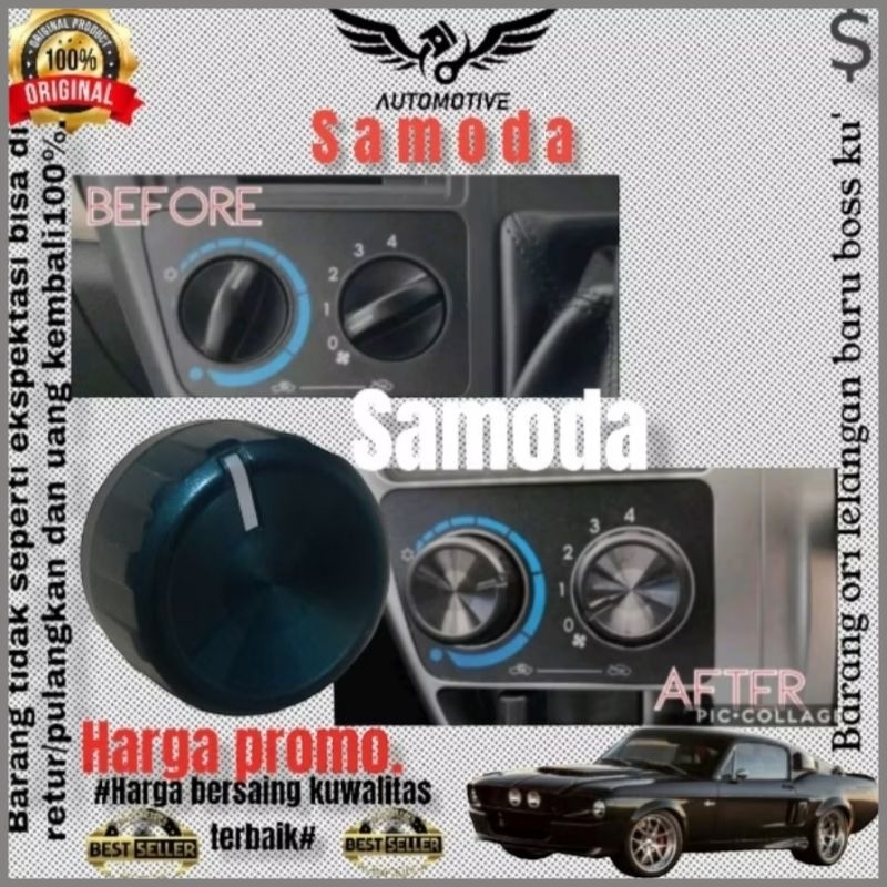 Jual Knop knob putaran tombol ac warna hitam mobil calya -sigra 2019 up ...