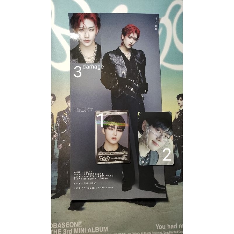 Jual ZEROBASEONE ZB1 PHOTOCARD INCLUSION YOU HAD ME AT HELLO SOLAR VER RICKY GYUVIN GUNWOOK ...