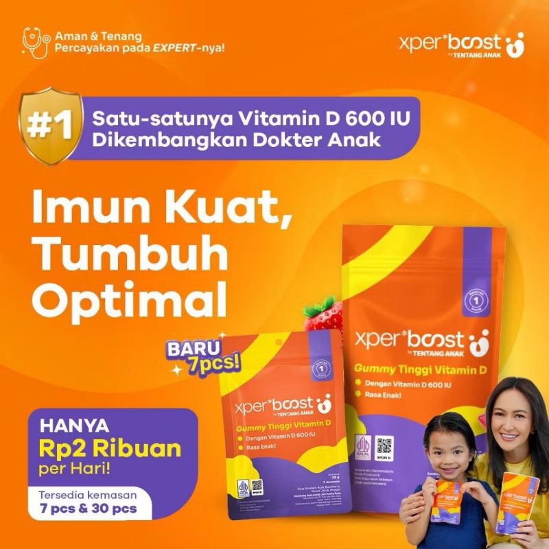 Jual Expert Boost - Gummy Vitamin D 600 IU Anak dan Dewasa | Paket 30 ...