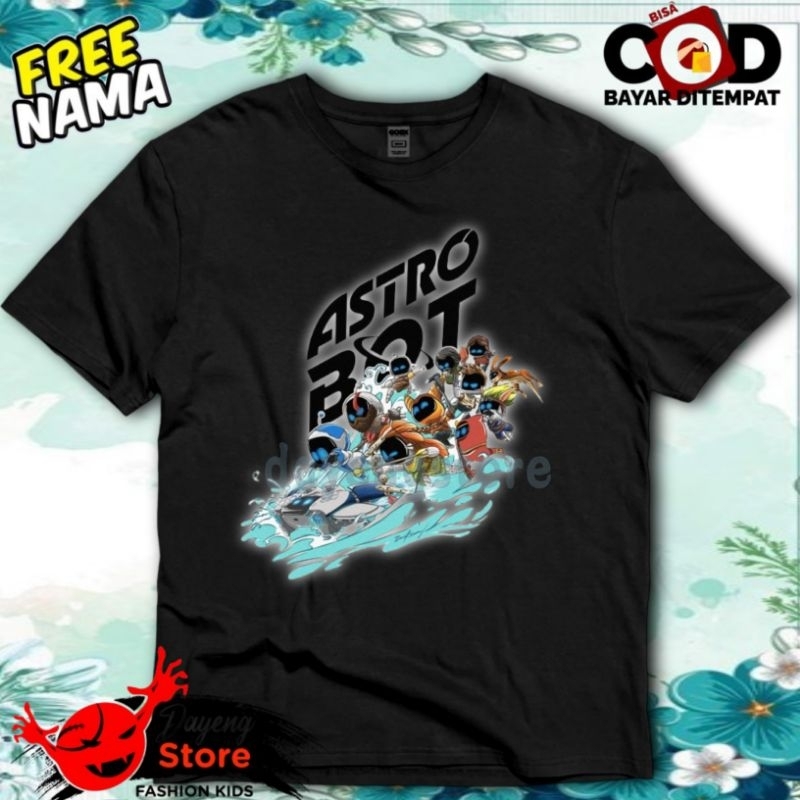 Jual (BISA COD) KAOS ANAK BAJU ANAK ATRO BOT INSPIRADA FREE NAMA ...