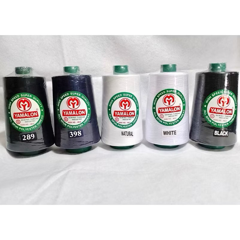 Jual BENANG JAHIT MERK YAMALON 5000 YARD / BENANG JAHIT / 5000 YARD ...