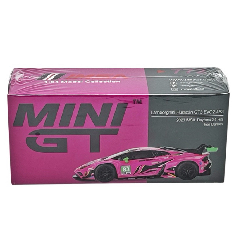 Jual Mini GT 64 Lambirghini Huracan GT3 Evo2 Iron Dames IMSA 2023 ...