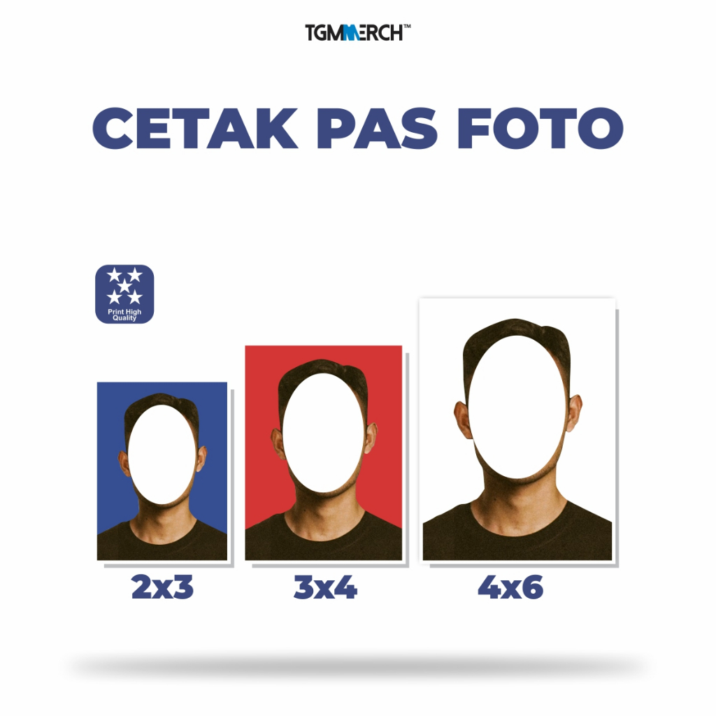 Jual TGM MERCH - Cetak Pas Foto | 2X3 | 3X4 | 4X6 | Shopee Indonesia