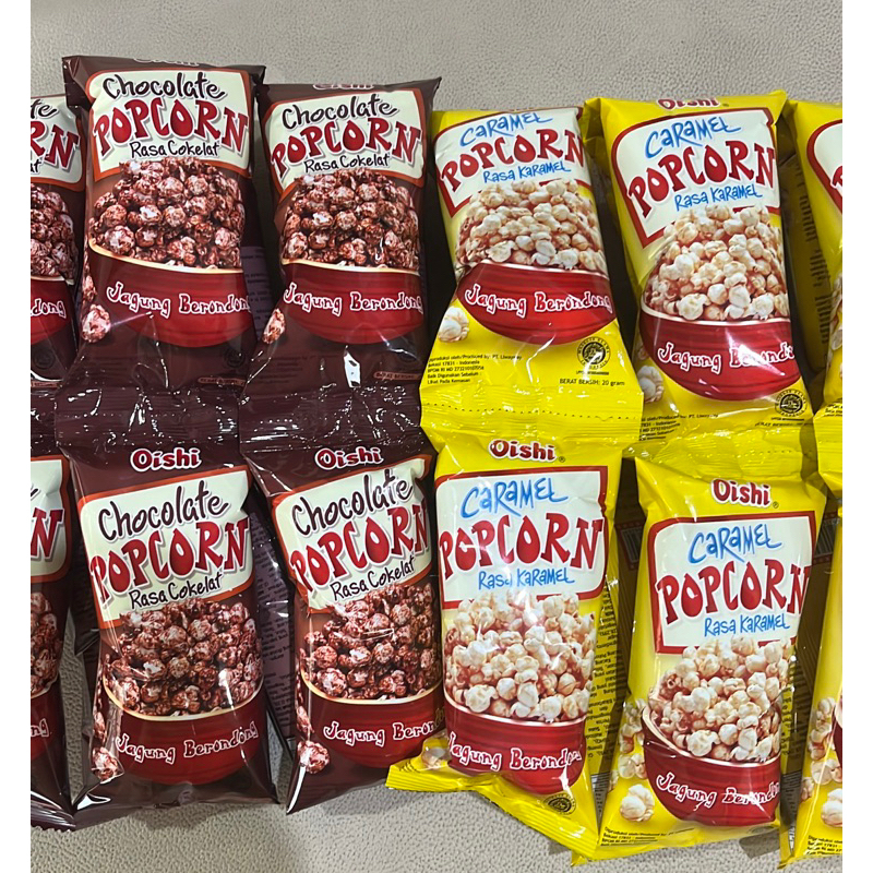 Jual OISHI POPCORN / SNACK JAGUNG RENTENG - 11pcs | Shopee Indonesia