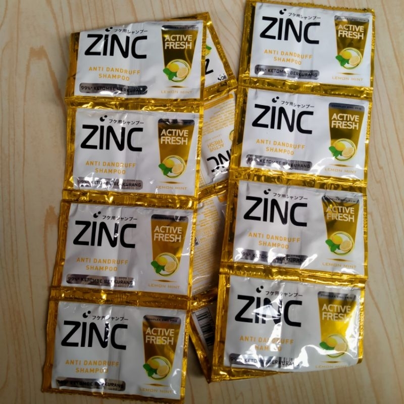 Jual SHAMPOO zinc sachet rentengan | Shopee Indonesia